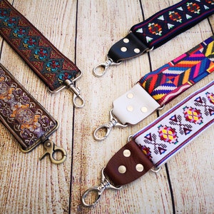 Colorful Guitar Style Bag Strap, Removable Strap for Handbag, Purse ...