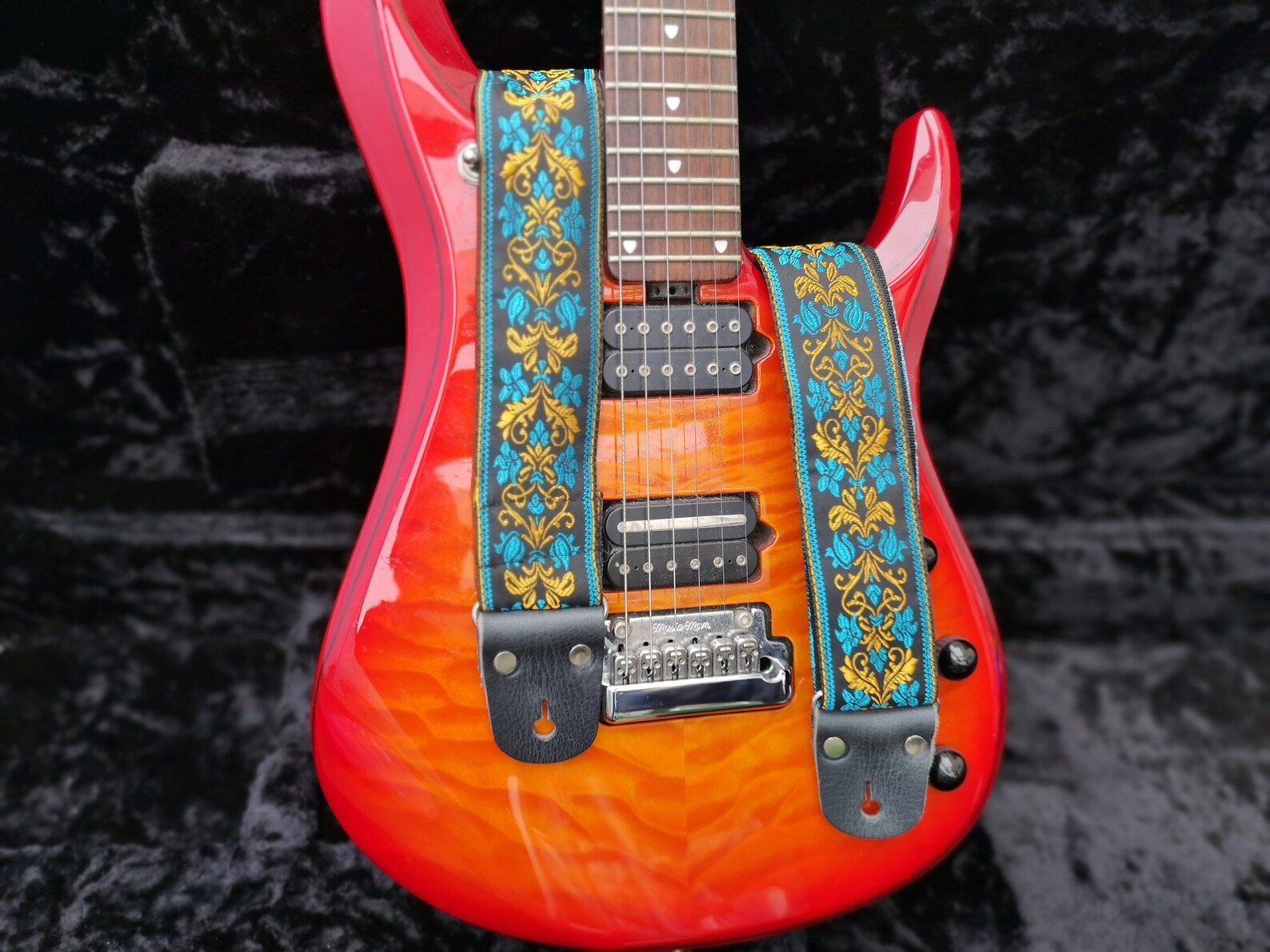 Guitar Strap, Adjustable Engraving Personalized Strap, "galileo ...