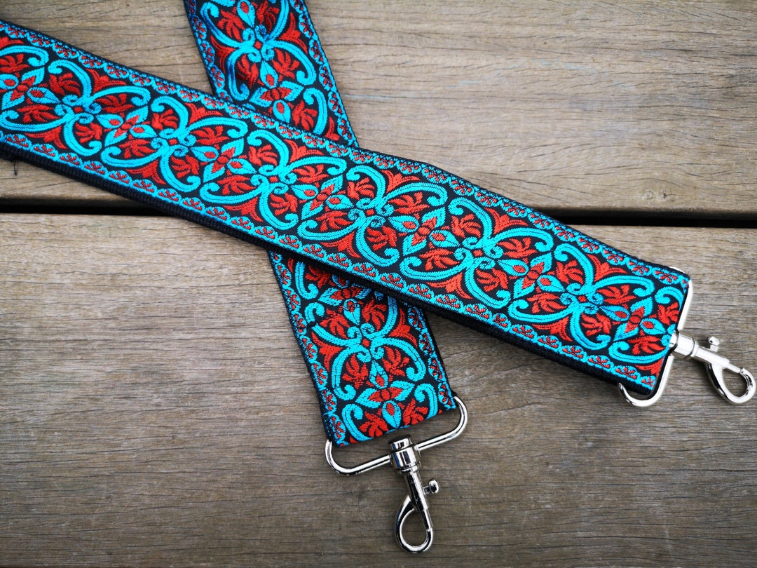 Replacement Guitar Style Handbag Strap, Colorful Bag Strap for Handbag ...