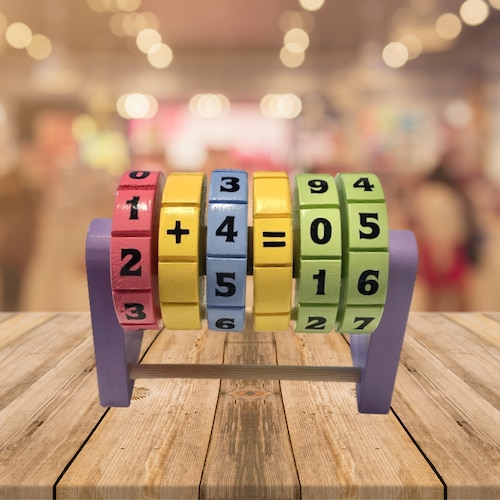 Wooden Numbers Math Educational Lacing Toy Montessori - Etsy