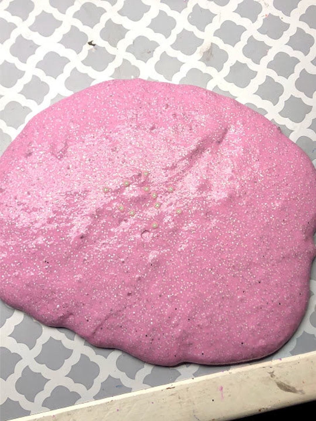 Pink Bubble Gum Glitter Bomb Slime - Etsy