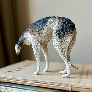 Borzoi , Greyhound Figurine , Cute Dog , Greyhound . - Etsy