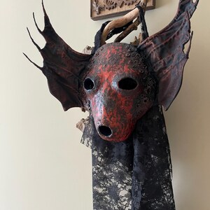 Scary Amphibian Mask , Creepy Mask , Halloween Costume , Mask With ...