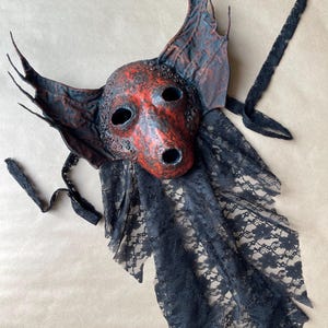 Scary Amphibian Mask , Creepy Mask , Halloween Costume , Mask With ...