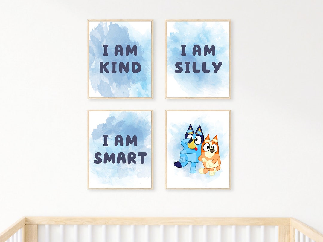 Wall Art for Kids, Watercolor Affirmations, Printable Artwork - Etsy