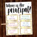 Where is the Principal Sign School Office Decor - Etsy