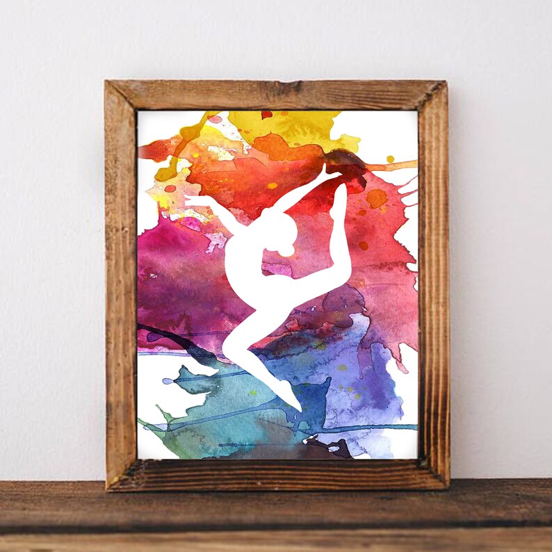 Gymnastics Wall Art SET OF 3 Gymnast Quote Sign Teen Room - Etsy