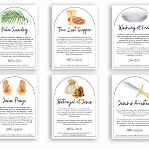 Easter Story Cards, Easter Story Cards for Kids, Easter Advent, Holy ...