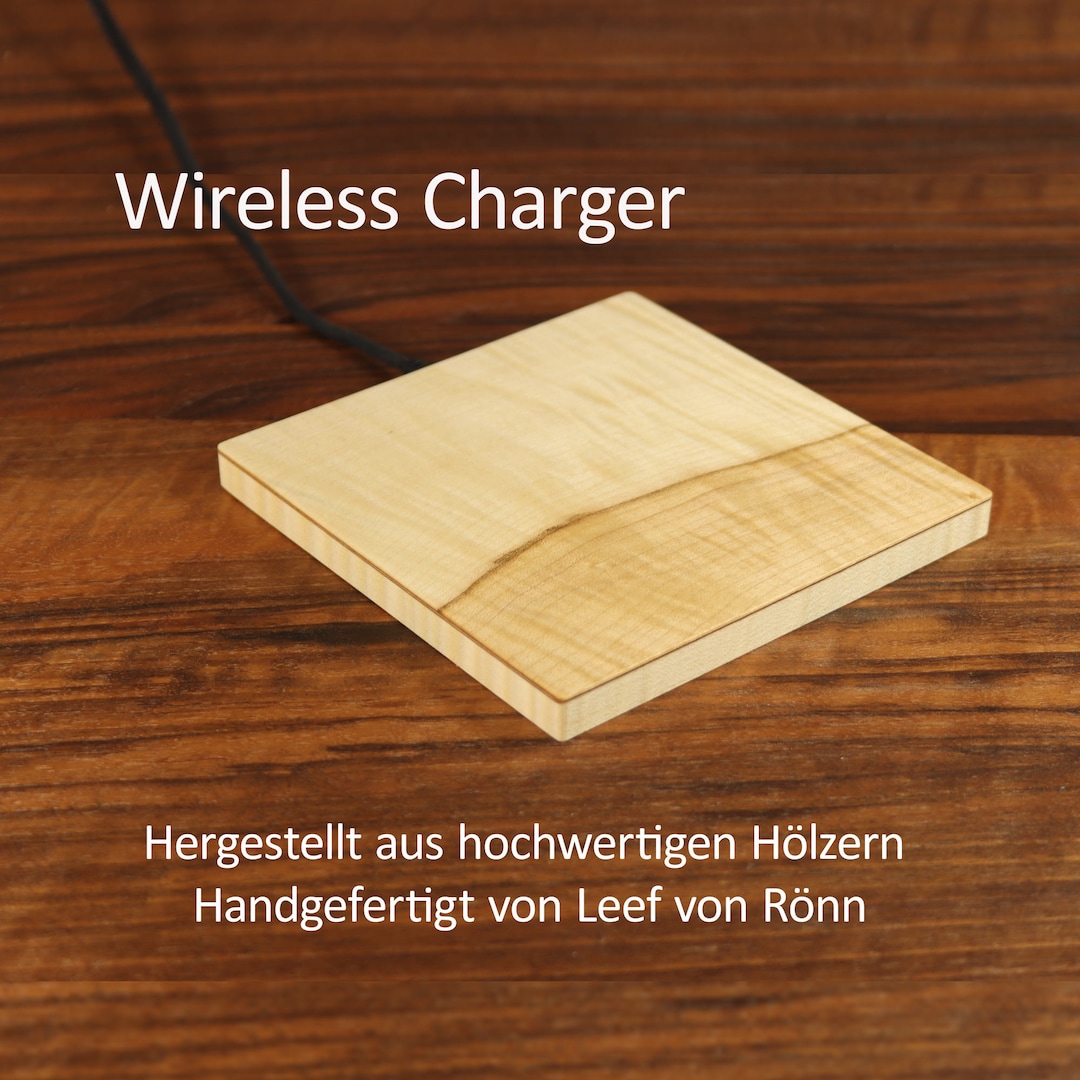Wireless Charger Core Maple 20W Fast Wireless Charger for All Qi ...