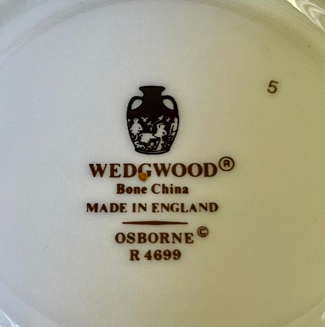 Vintage Wedgwood Osborne Bone China Set // Set of 58 Pieces // - Etsy