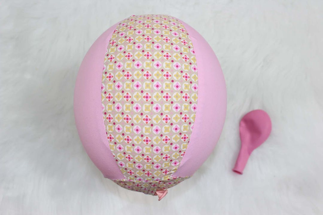 Balloon Cover, Lubahü, Pink Floral, Fabric Cover for Balloon, Balloon ...