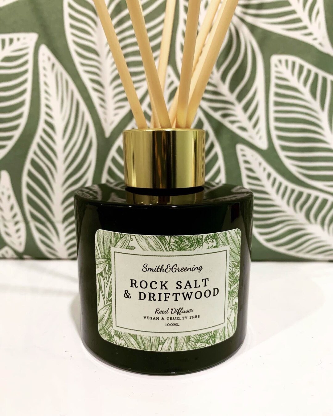Rock Salt & Driftwood Reed Diffuser - Etsy