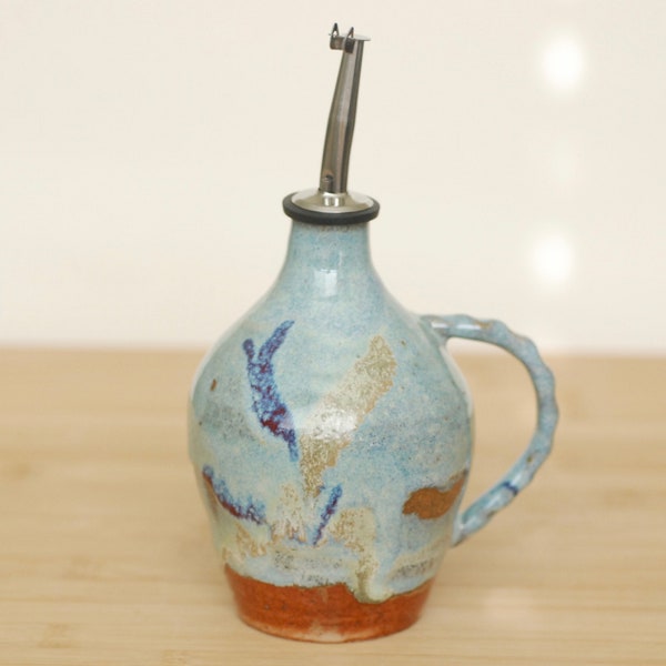 Ceramic Oil Dispenser With Handle - Etsy