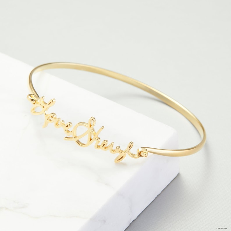 Actual Handwriting Bracelet Personalized Signature Bracelet - Etsy