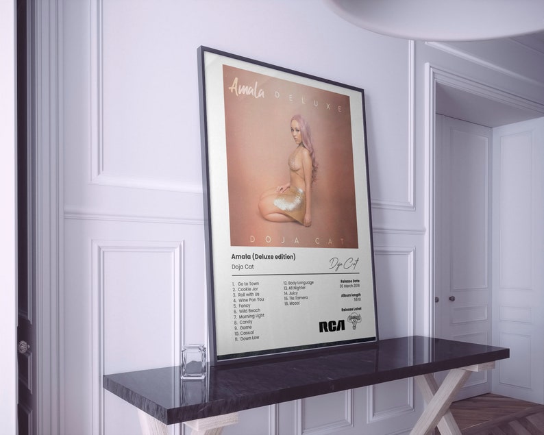 Buy Doja Cat Poster Amala Album Cover Poster Digital Album Art Online ...
