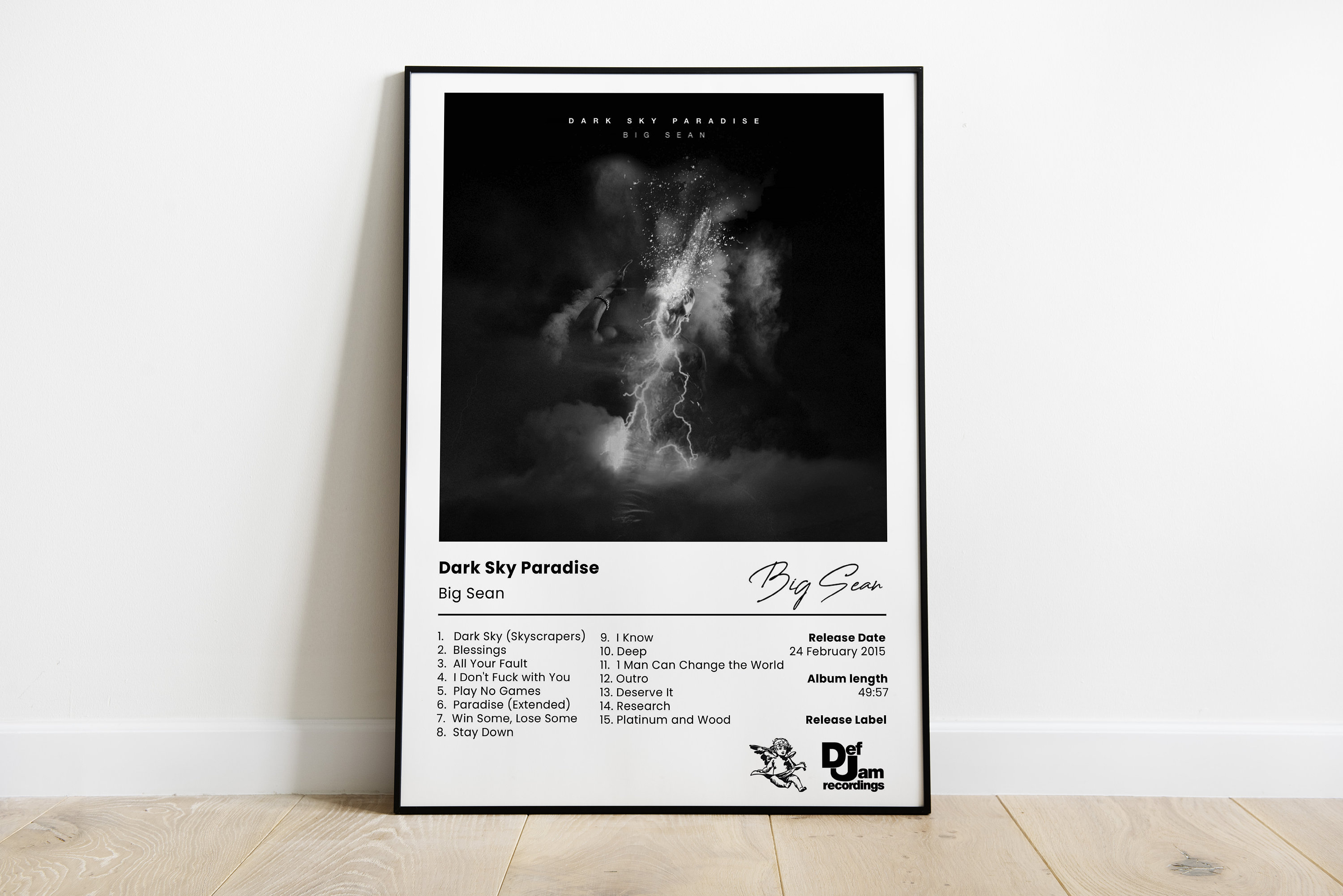 Big Sean Dark Sky Paradise Artwork