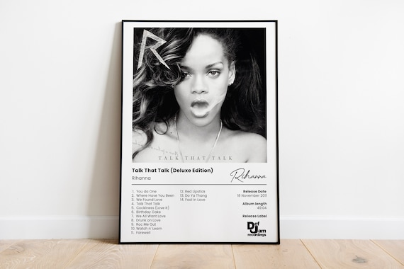 Rihanna Talk That Talk Deluxe Album Cover