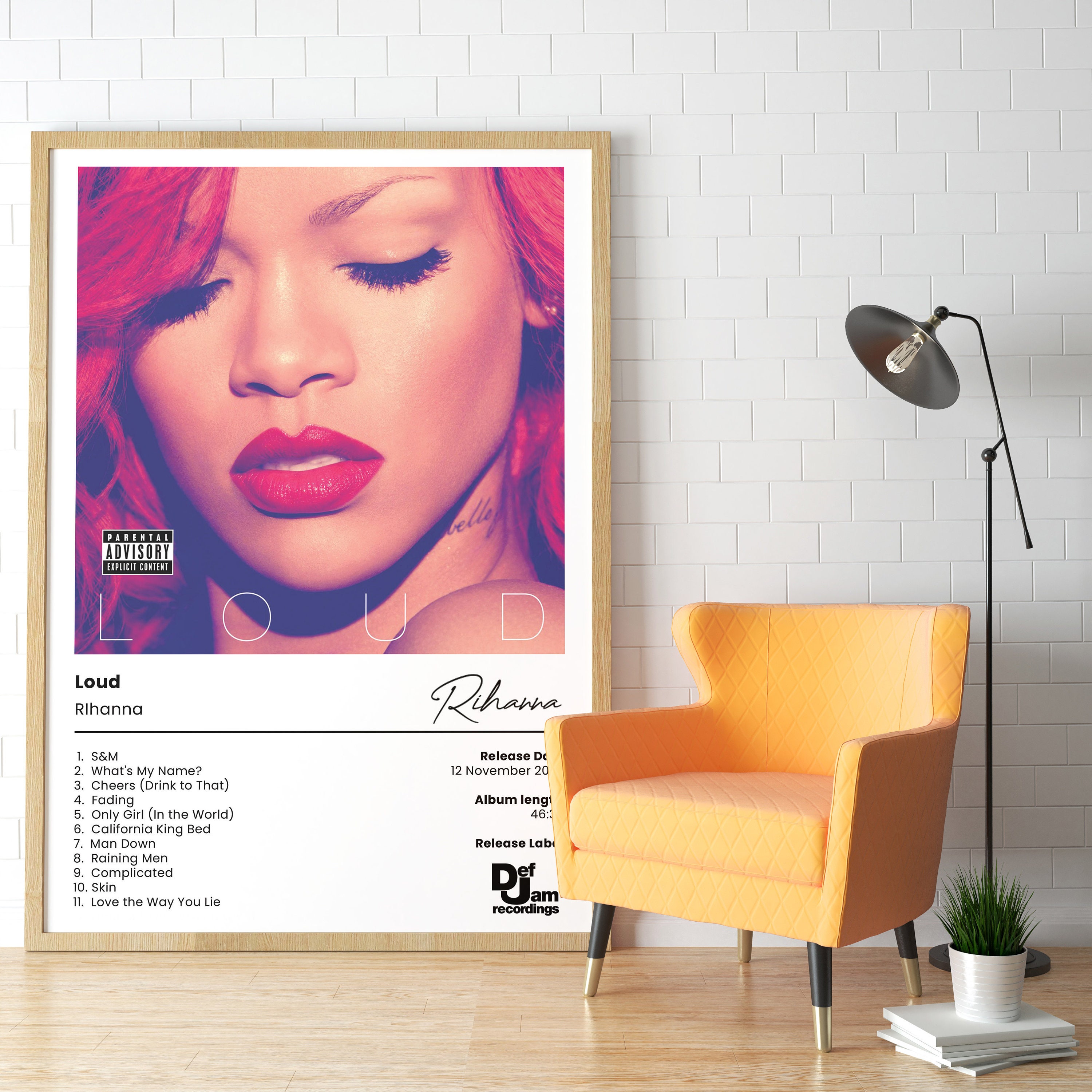 Rihanna Poster | Loud Album Cover Poster sold by Cesar Oliveira | SKU ...