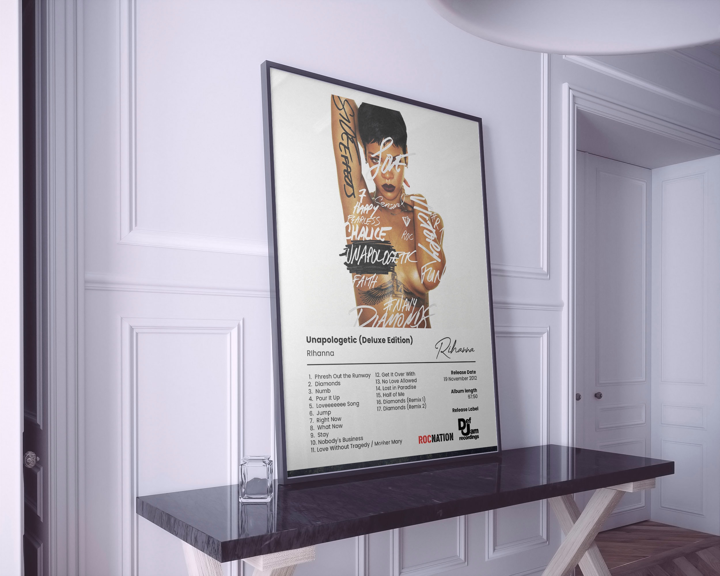 Unapologetic Deluxe Album Cover