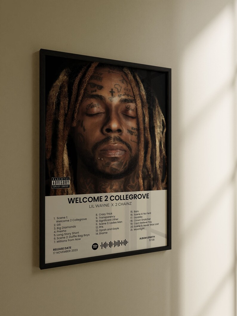 2 Chainz X Lil Wayne Album Cover Welcome 2 Collegrove Album Cover ...