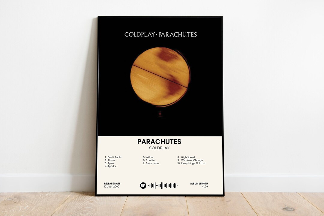 Coldplay Album Cover Parachutes Album Cover Poster Digital - Etsy