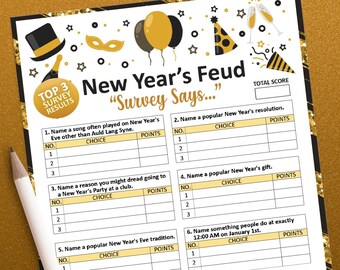 Nye Family Feud Game - Etsy