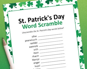 St Patrick Day Slang Quiz Irish Slang Trivia Game Fun St - Etsy