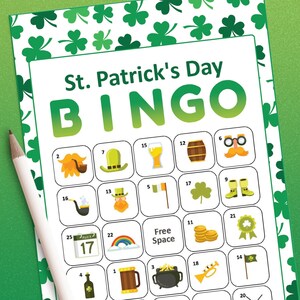 St Patricks Day Game, Saint Patricks Day, Bingo Cards, Bingo Games ...