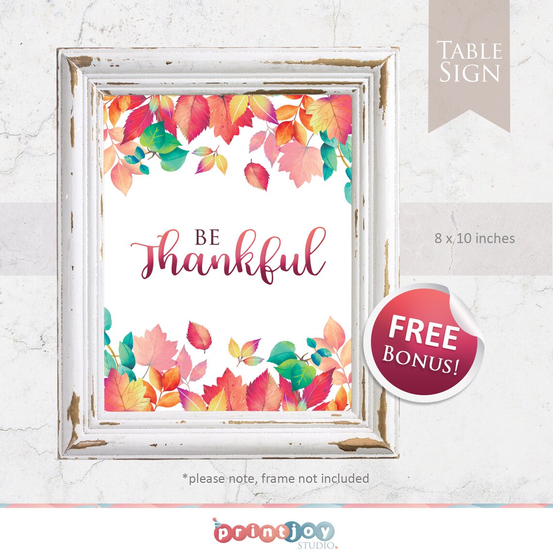 Thankful Printable, Gratitude Printable, Thanksgiving Printables ...