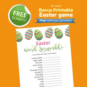 Printable Easter Scavenger Hunt for Kids, Easter Games, Easter for Kids ...