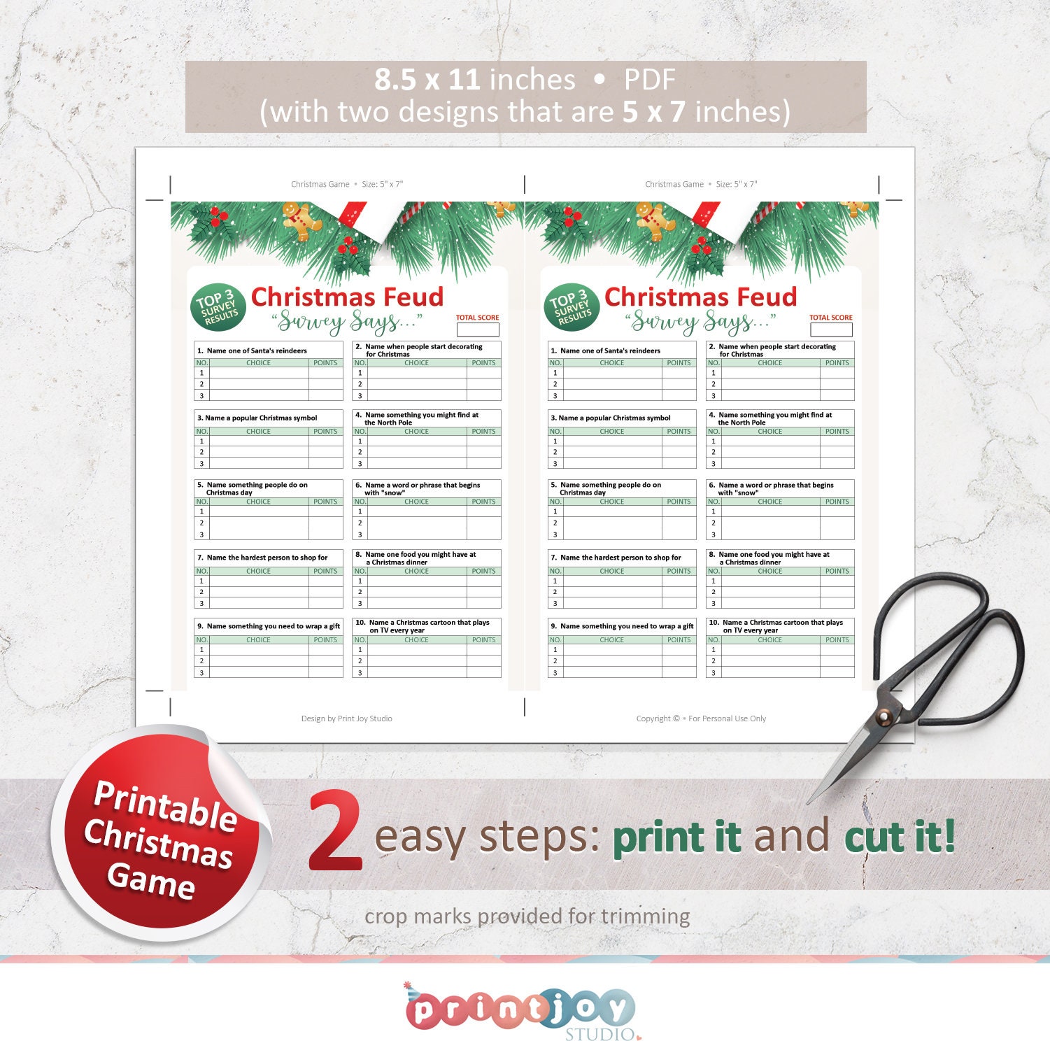 Christmas games bundle Christmas printables Christmas games | Etsy