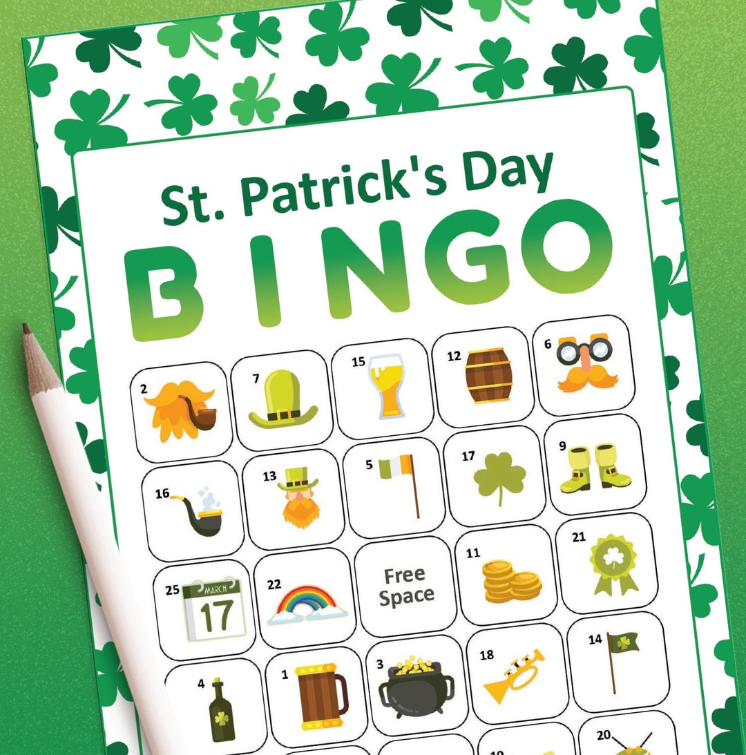 St Patricks Day Game, Saint Patricks Day, Bingo Cards, Bingo Games ...