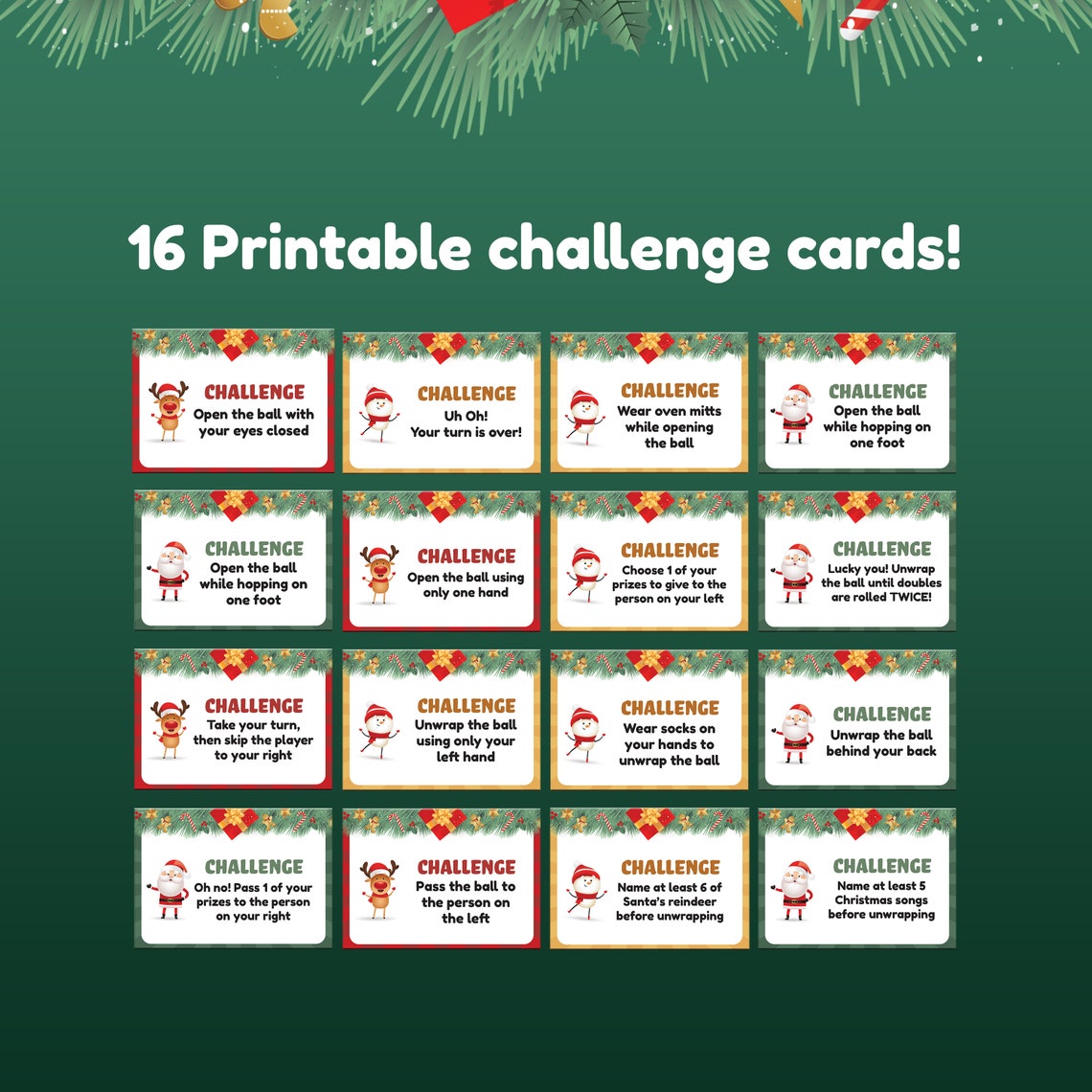 Saran Wrap Game, Christmas Games Printable, Christmas Party Games ...