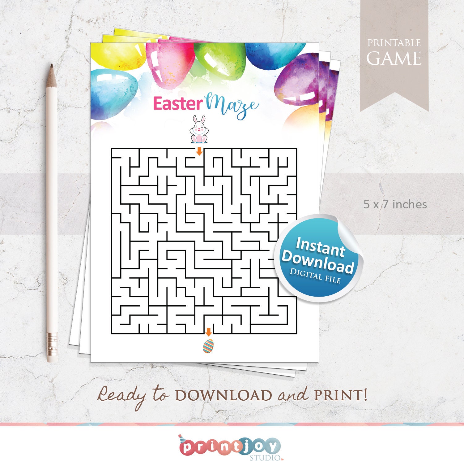 Printable Easter Game Easter Printables Instant Download - Etsy