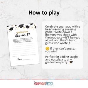 Printable Graduation Games, Graduation Party Games, Class of 2025, Grad ...