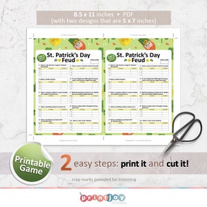 St Patricks Day Game, Family Feud Game, Saint Patricks Day, Family ...