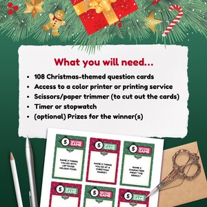 Christmas 5 Second Game, Fun Christmas Games, Christmas Party ...