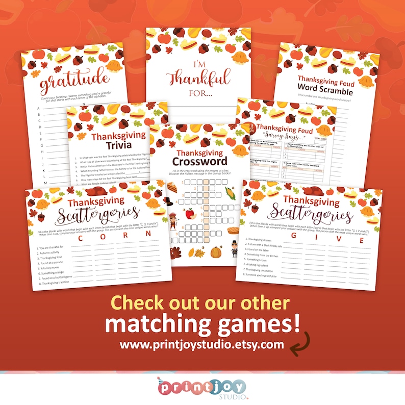 Thanksgiving Scavenger Hunt, Scavenger Hunt for Kids, Thanksgiving ...
