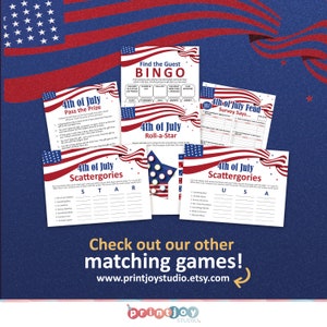 4th of July Games, Scavenger Hunt Outdoor, Kids Activities, Outdoor ...