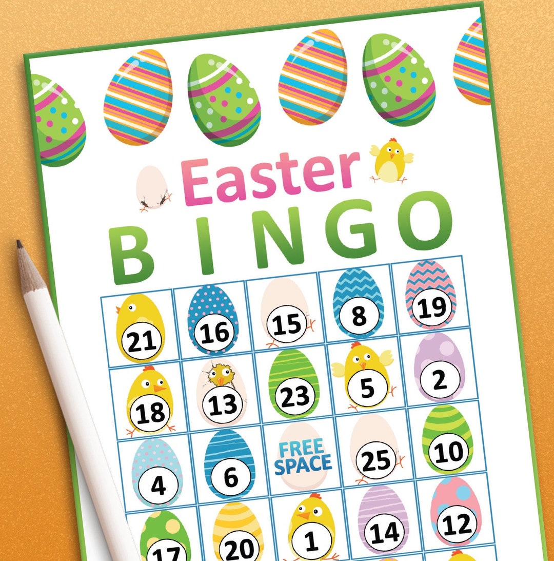 Easter Bingo, Bingo Cards, Easter Games, Printable Bingo, Easter ...