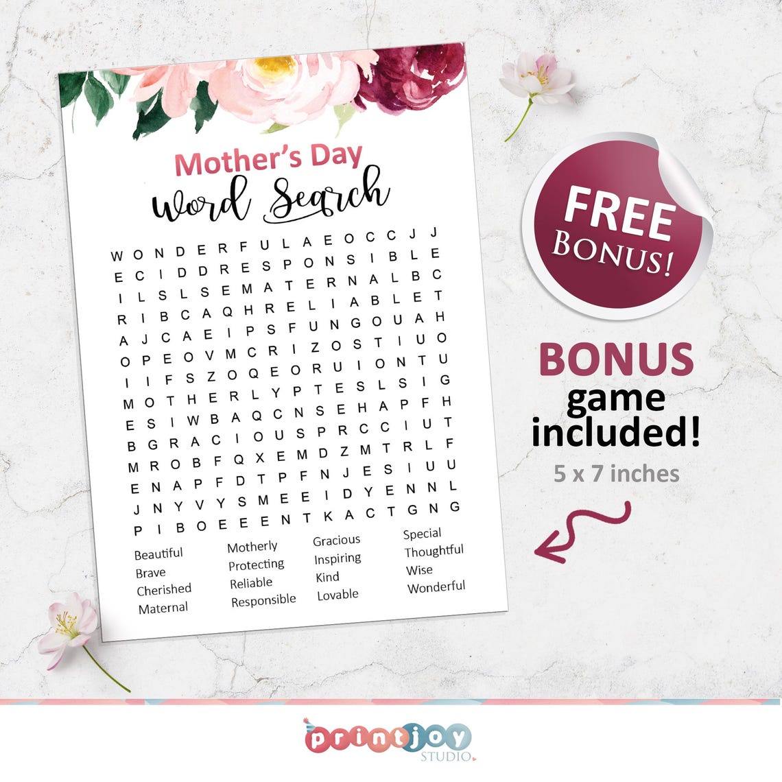Mother's Day Pass the Prize Game, Printable Mothers Day Games, Pass the ...