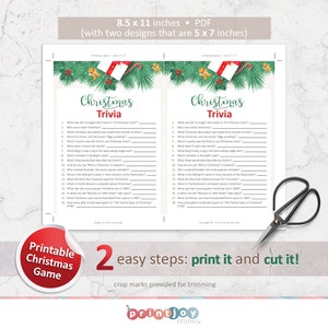 Christmas Games Bundle, Christmas Printables, Christmas Games Printable ...