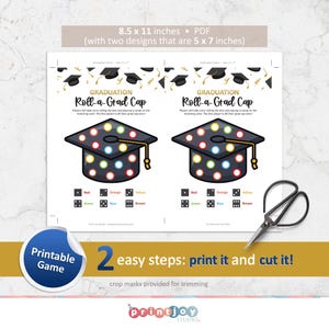 Graduation Dice Game, 2026 Graduation Games, Grad Party, Fun Party Game ...