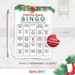 Find the Guest Bingo, Christmas Party Game, Christmas Bingo, Find the ...