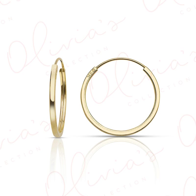 Solid Gold Square Cuff - Etsy