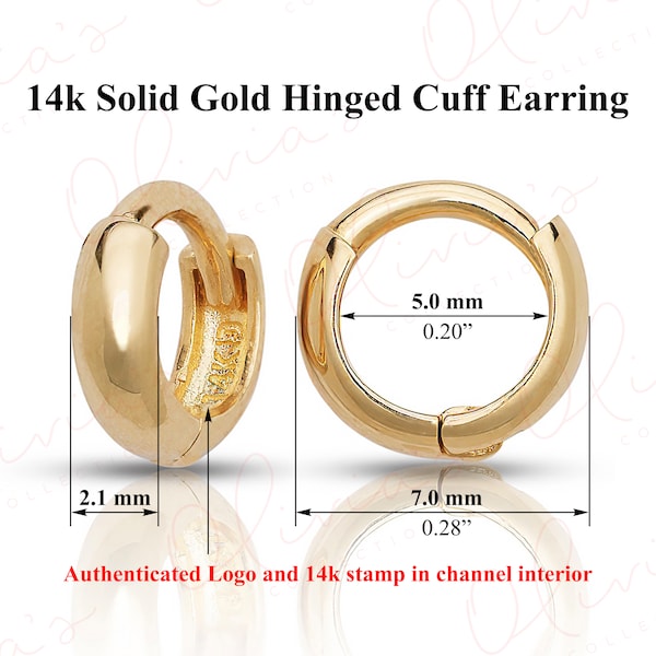 14k Solid Gold Earing Women - Etsy