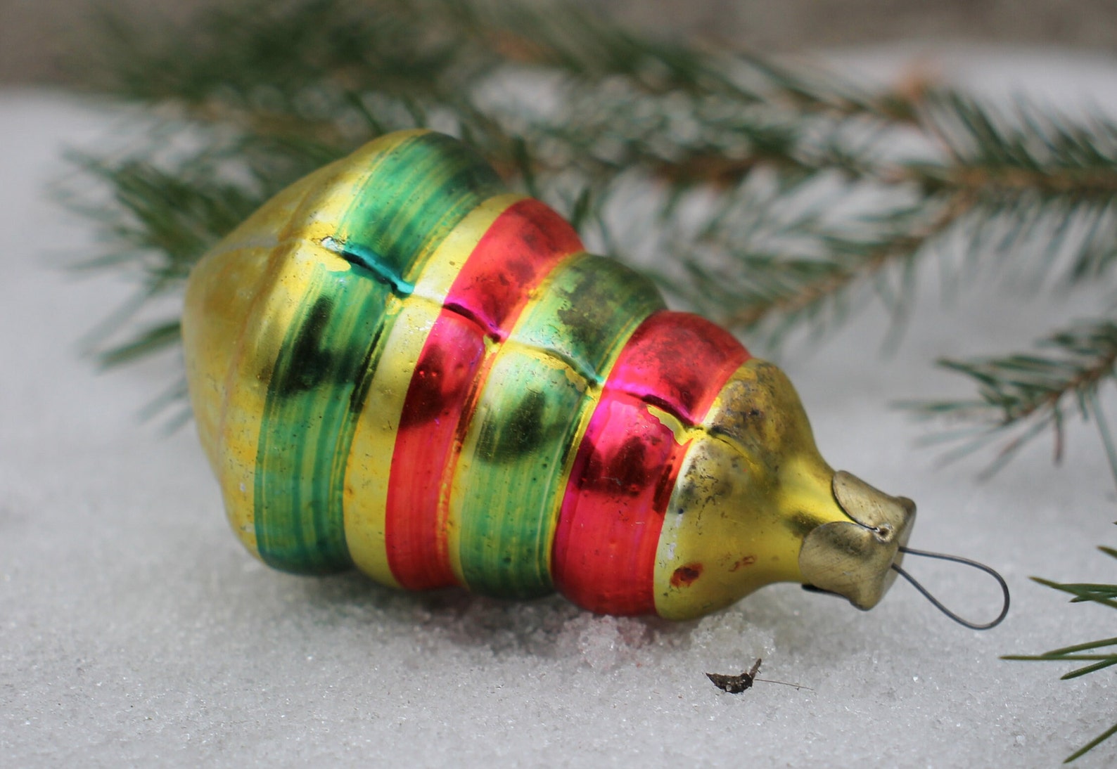 Soviet Christmas Ornaments Shiny Brite Tree Topperxmas - Etsy