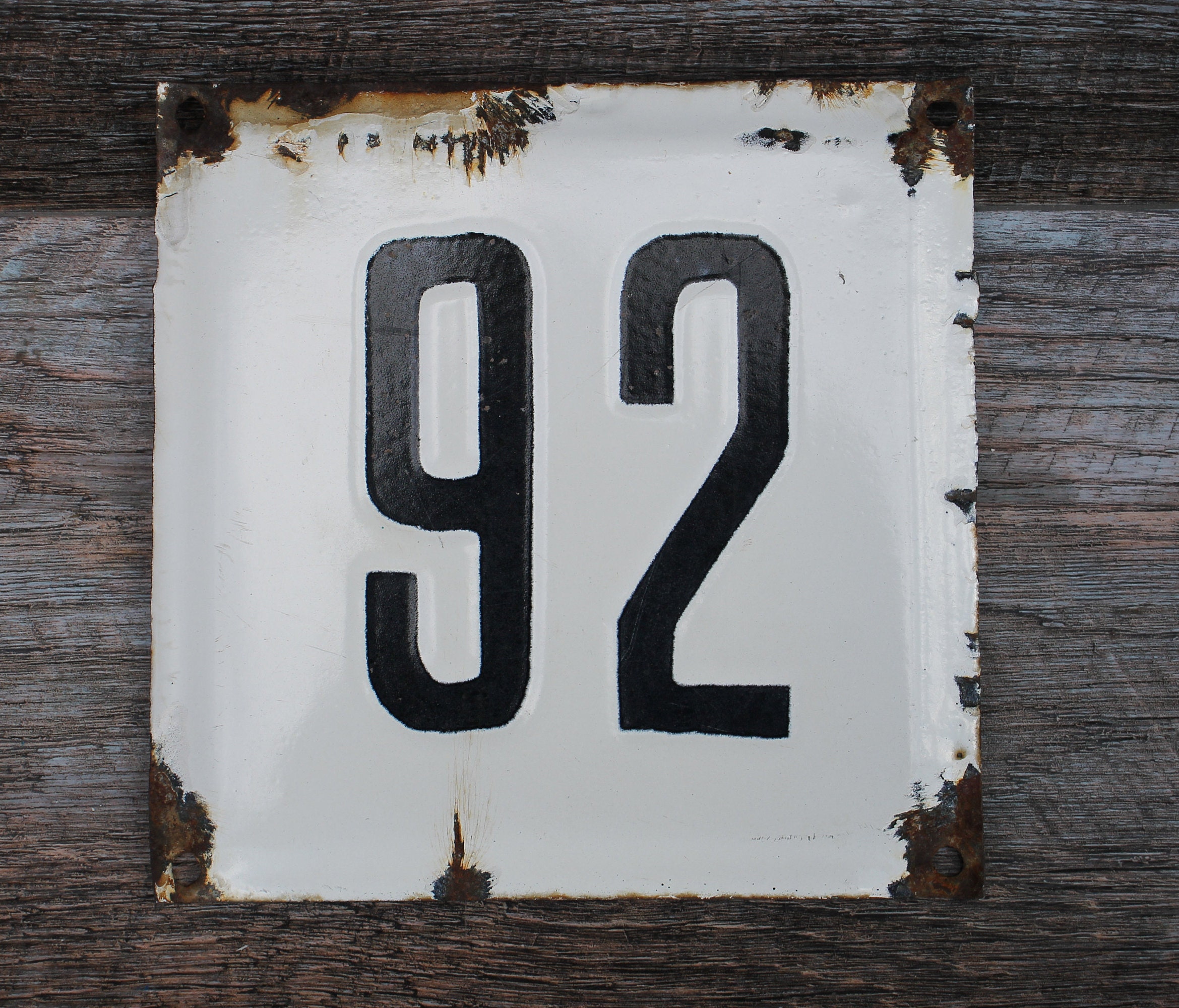 Vintage Door Numbers