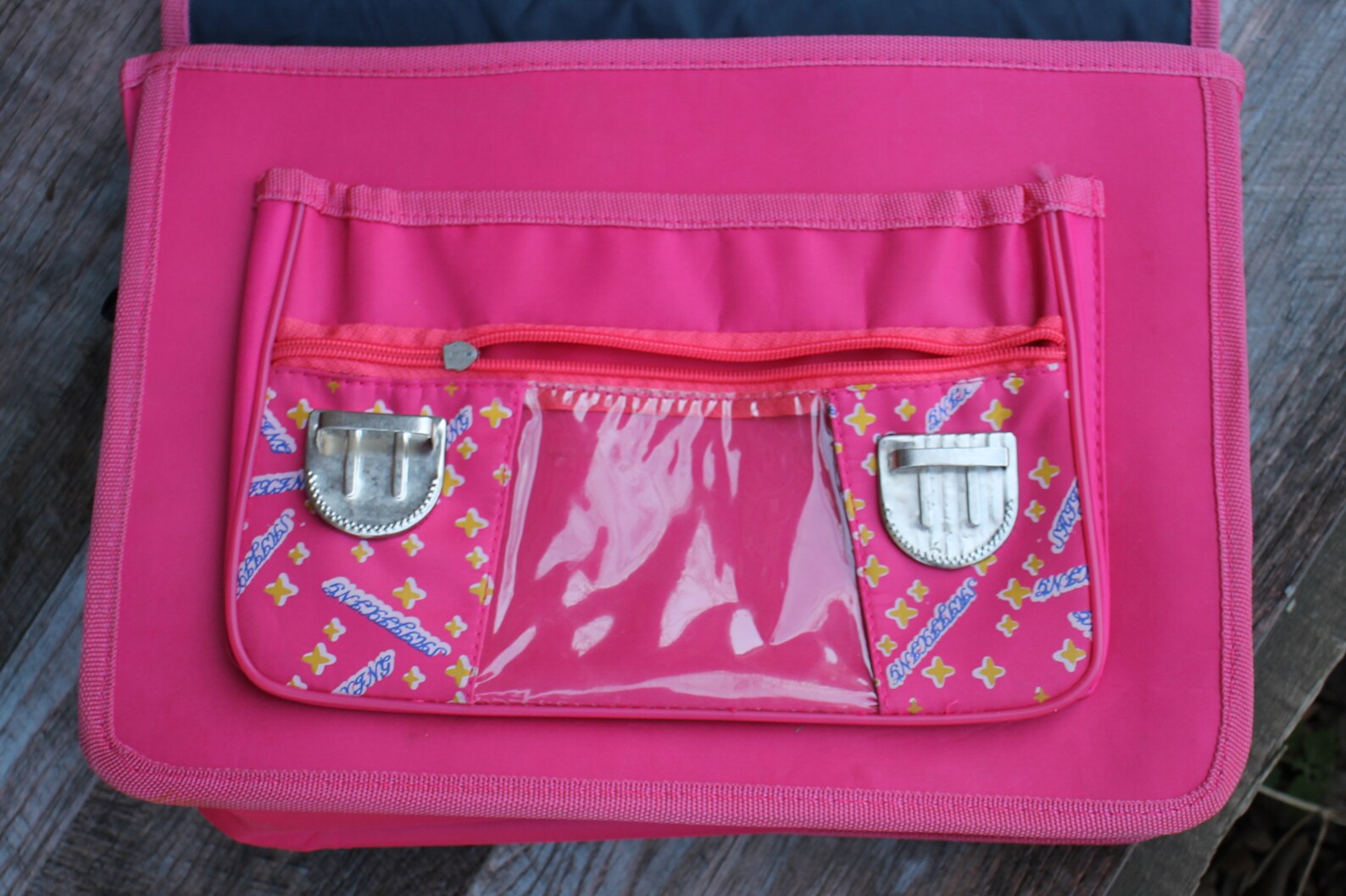 New School backpack vintage children pink soviet backpack | Etsy