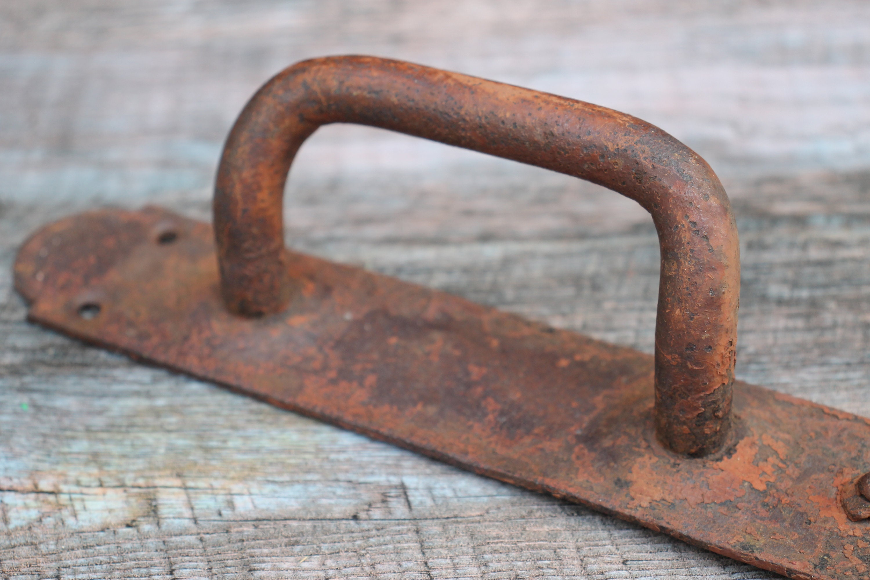 Barn rusty door handle outdoor door knobs door hardware vintage front ...